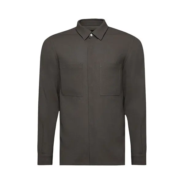 Rick Owens Outer Shirt - Grey