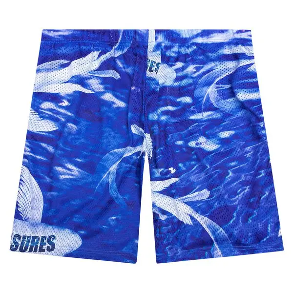 PLEASURES Mesh Shorts - Blue