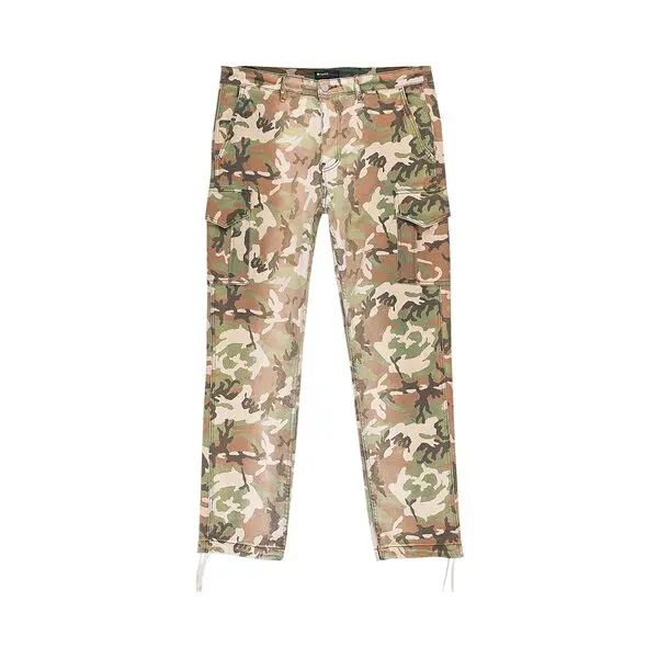 PURPLE BRAND Twill Cargo Pants - Multicolor