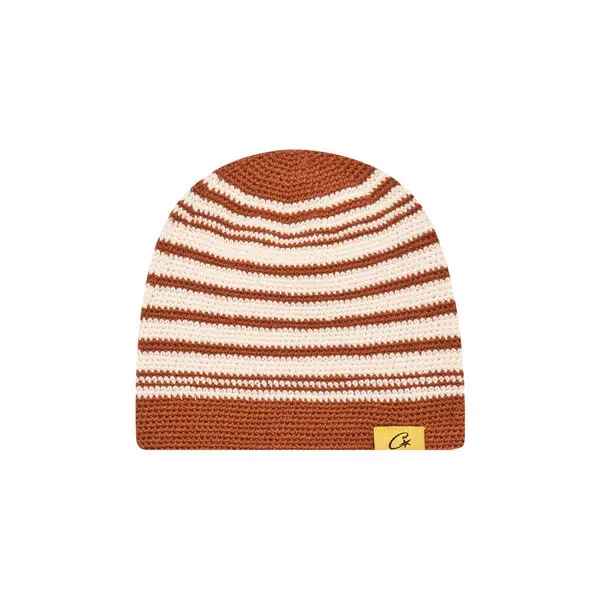 CORTEIZ Crochet Beanie - Brown