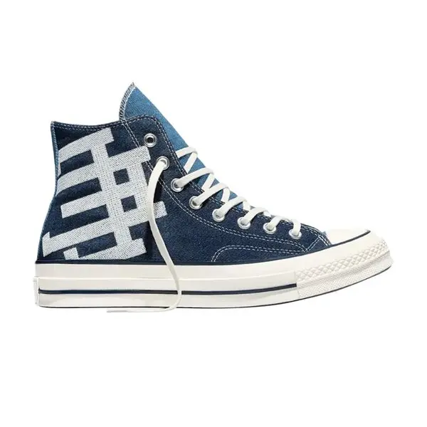 CONVERSE Eric Emanuel X Chuck Taylor 70 'denim' High Top Sneakers - Blue