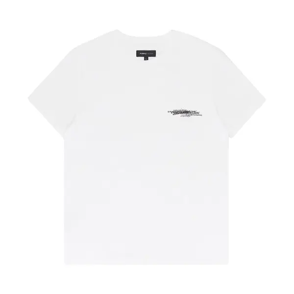 PURPLE BRAND Clean Jersey Short-sleeve Tee - White