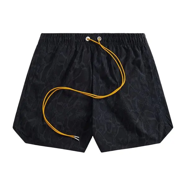 Rhude Snake Swim Trunk - Black