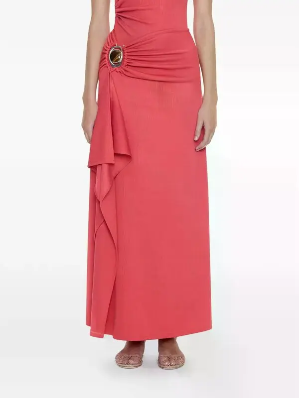 Christopher Esber Occhio Crystal Cascade Skirt