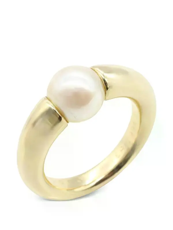 Cartier 2010s Akoya Pearl Ring