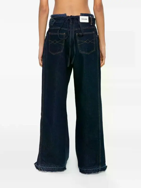 FAÇON JACMIN Layered Wide-leg Jeans