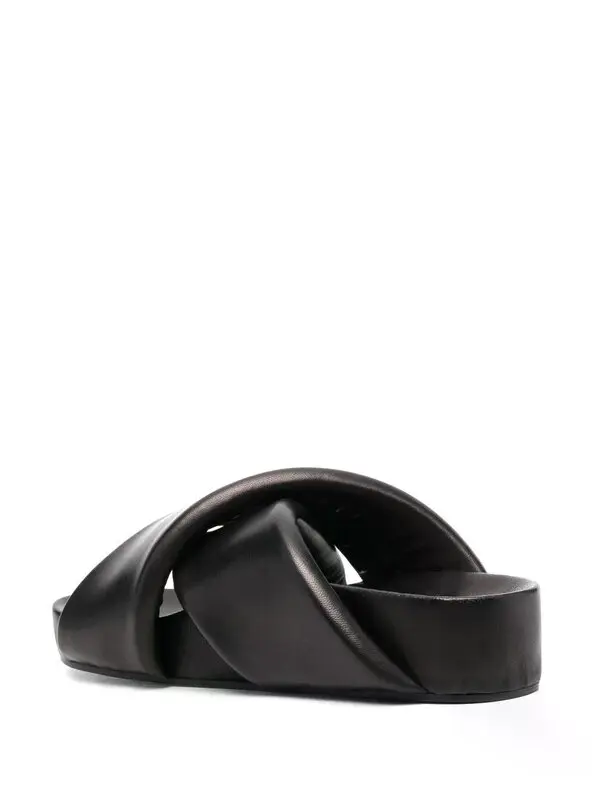 JIL SANDER Crossover Strap Chunky Sandals