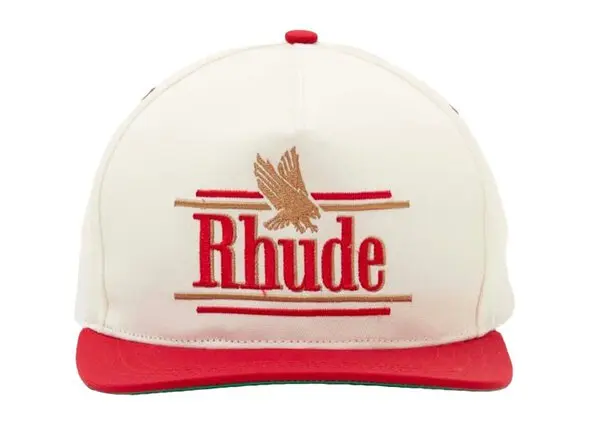 Rhude Vory Rossa Structu Cap - White/red