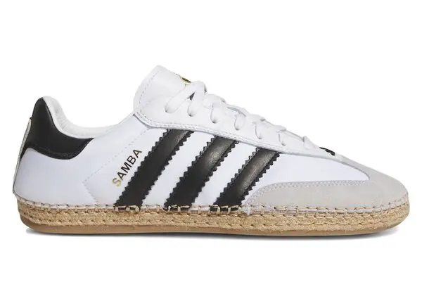 Adidas Samba Espadrille Clot Edison Chenin - White/black