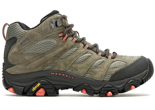 Merrell Moab 3 Mid Gore-tex Boots - Olive