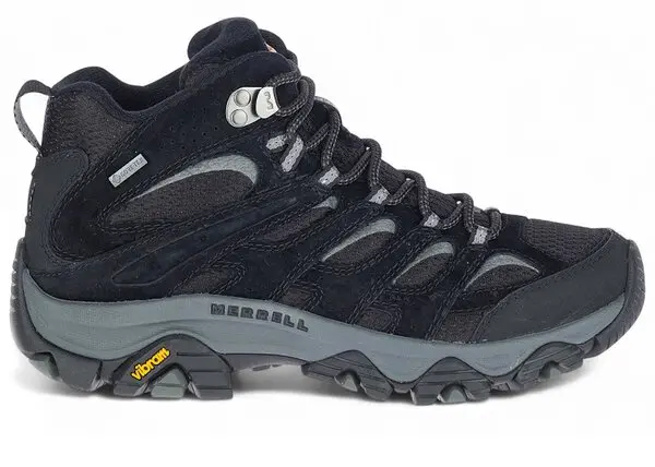 Merrell Moab 3 Mid Gore-tex Boots - Black/grey