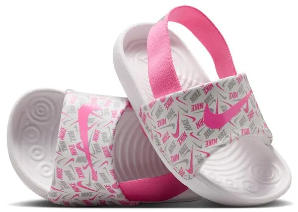 Nike Kawa Slide - Sail/steam/pink Glow