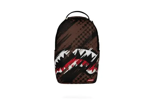 SPRAYGROUND Smeared Grunge Backpack - Brown