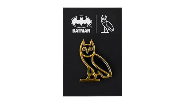 OVO X Batman The Joker Bat Owl Enamel Pin - Multicolor