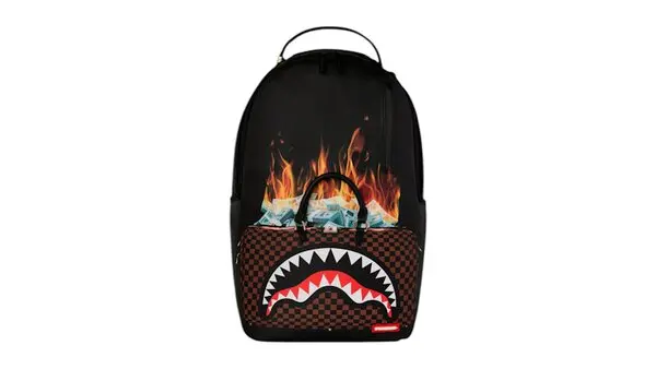 SPRAYGROUND Money Bag Double Take Backpack - Multicolor