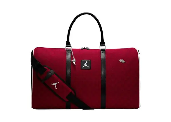 JORDAN Air Monogram 40l Duffle Bag - Chicago Red
