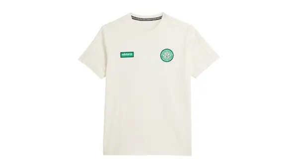 Adidas Celtic Spzl F Tee Shirt - Chalk White