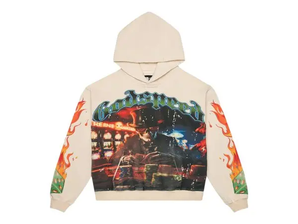 GODSPEED Life's A Gamble Hoodie - Bone