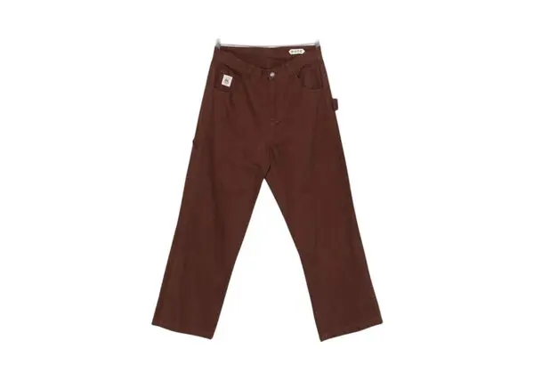 BODE Twill Knolly Brook Trousers - Brown
