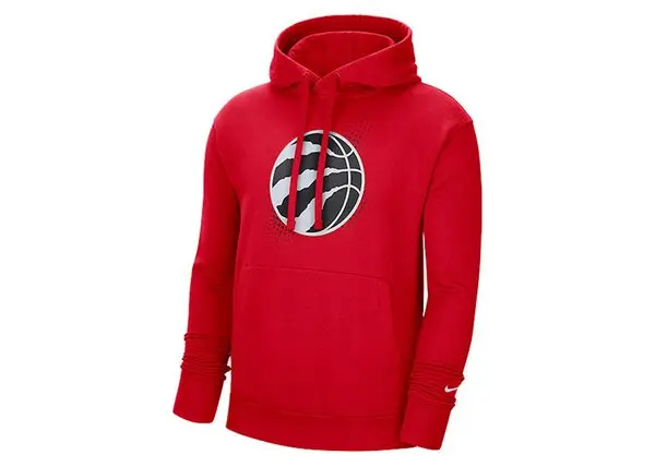 Nike Nba Toronto Raptors Fleece Essential Hoodie - University Red
