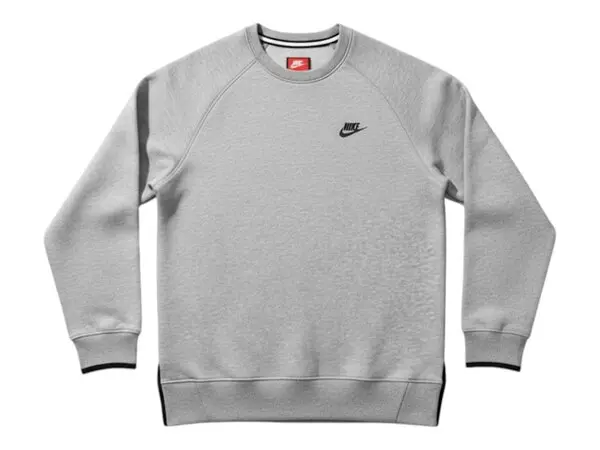 Nike Sportswear Tech Fleece Crew - Dark Grey Heather