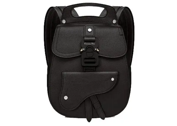 Dior Saddle Backpack - Black