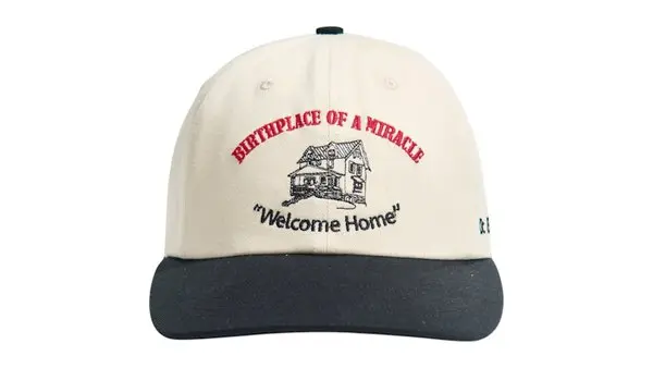 PALY Welcome Home Baseball Cap - White/black