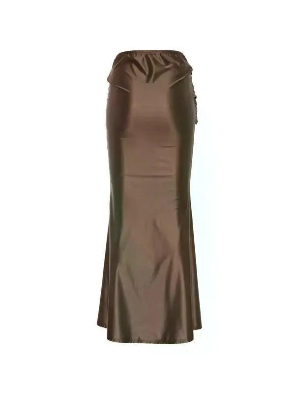 VENUJA Gathered Draped Skirt