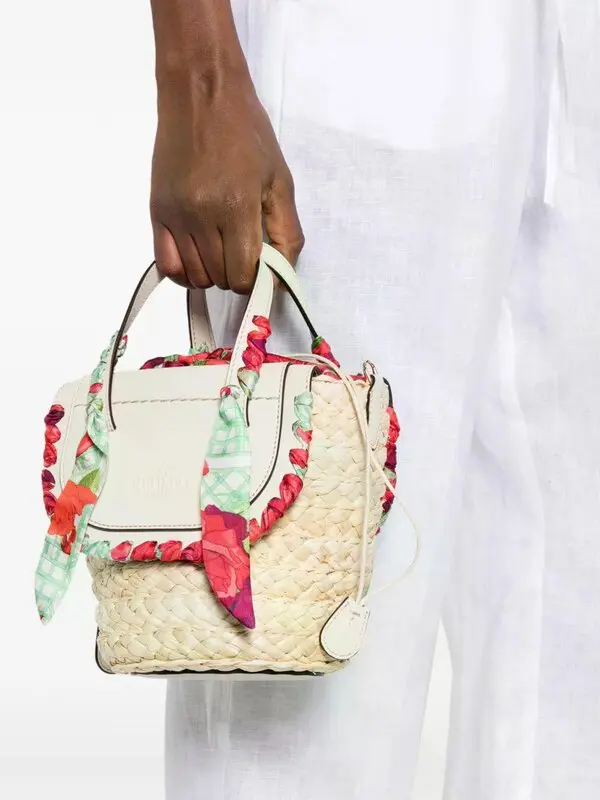 CUBA LAB Habanera Floral-print Bucket Bag