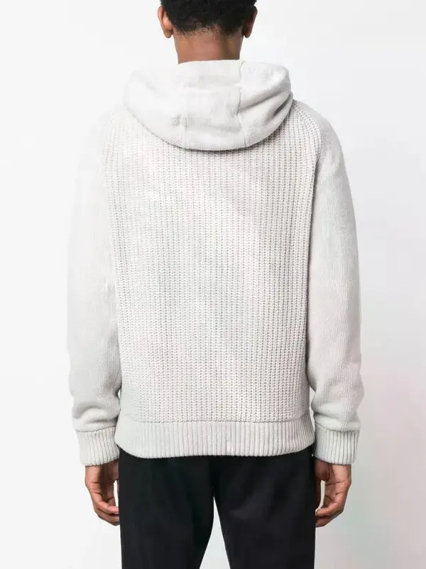 Herno Zip-fastening Wool Hooded Jacket
