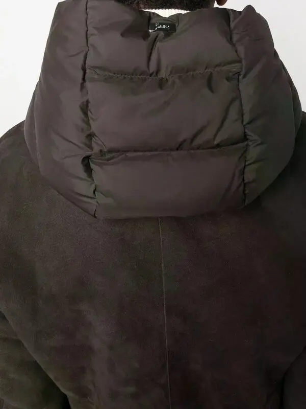 Herno Hooded Shearling Jacket