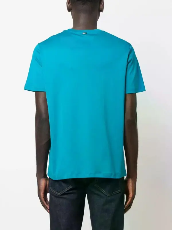 Herno Logo-embroidered Cotton T-shirt