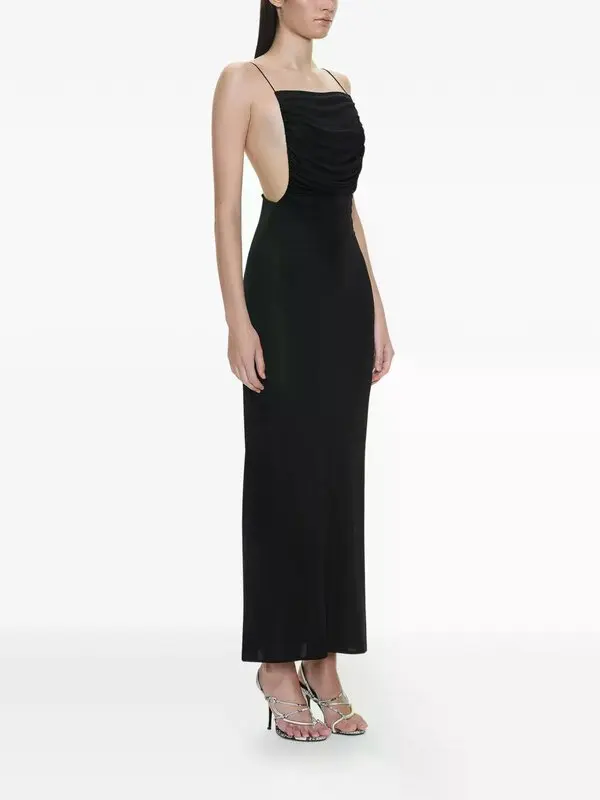 Christopher Esber Sculpted Ruched Maxi Dress