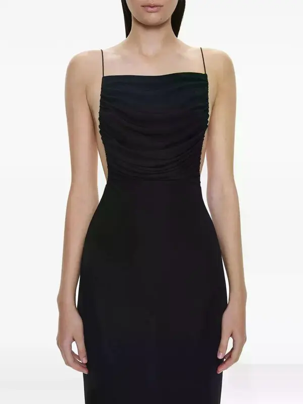Christopher Esber Sculpted Ruched Maxi Dress