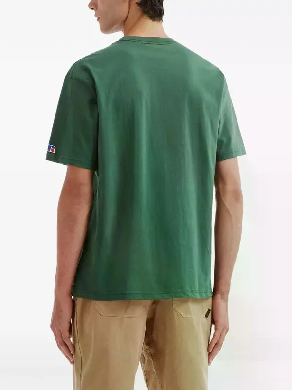 CHOCOOLATE Bear-print Cotton T-shirt