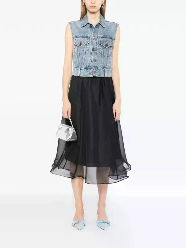 JNBY Flared Midi Skirt
