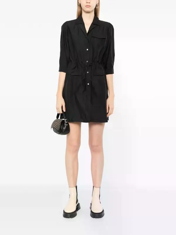 JNBY Collared Mini Shirt Dress - Black