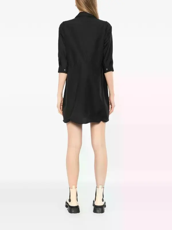 JNBY Collared Mini Shirt Dress - Black