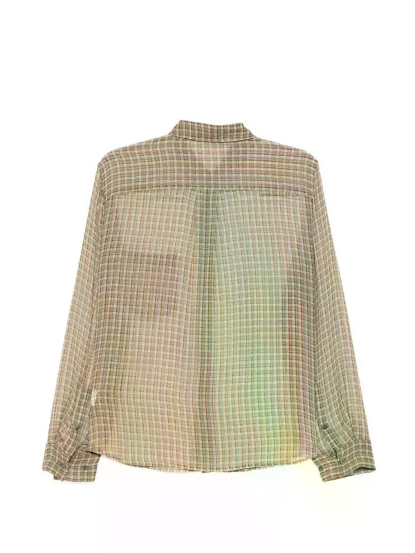 JNBY Plaid Pocket Shirt