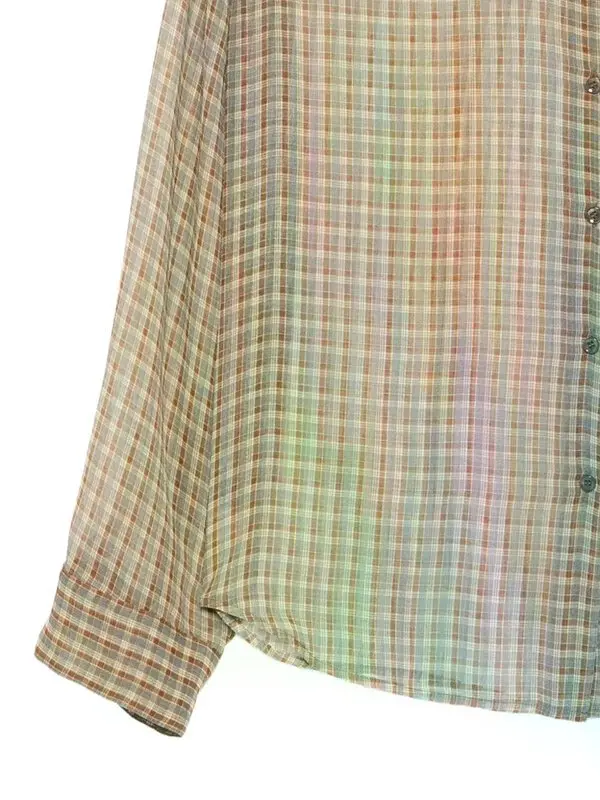 JNBY Plaid Pocket Shirt