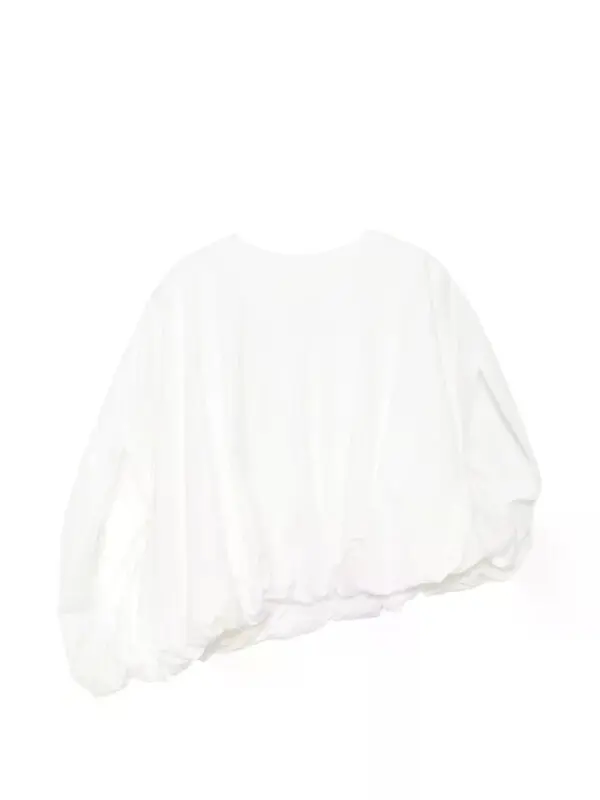 JNBY Puffball-hem Top - White