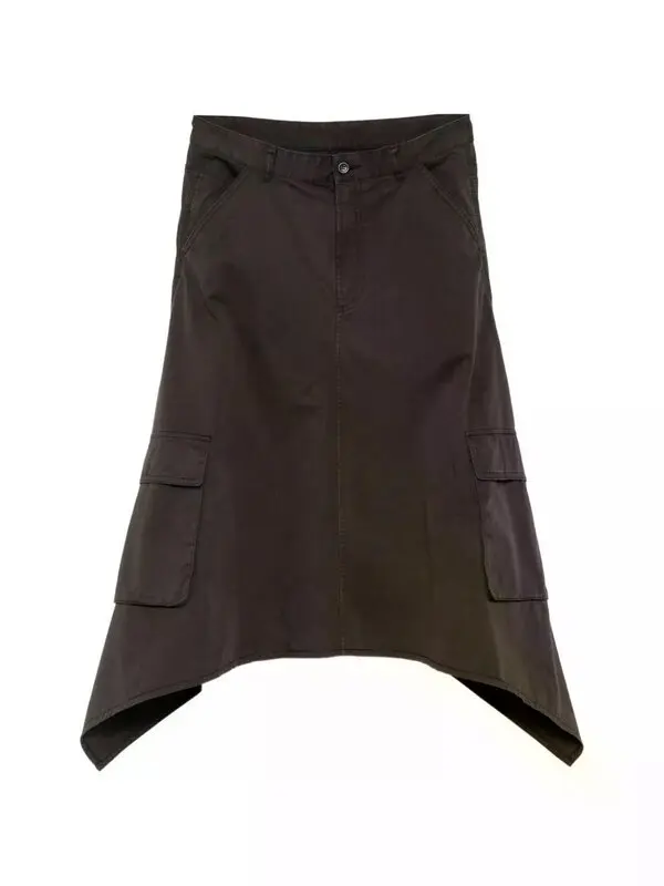 JNBY Deconstructed Midi Skirt - Brown