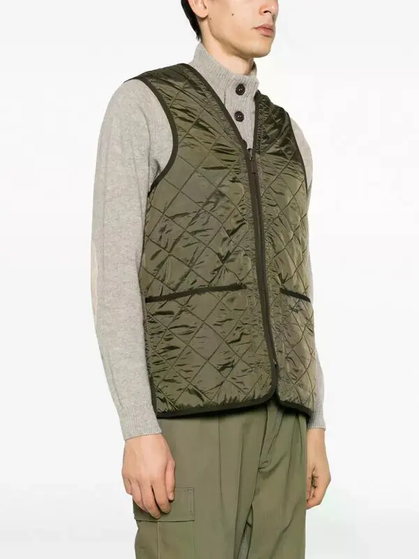 Barbour Reversible Diamond-quilted Waistcoat