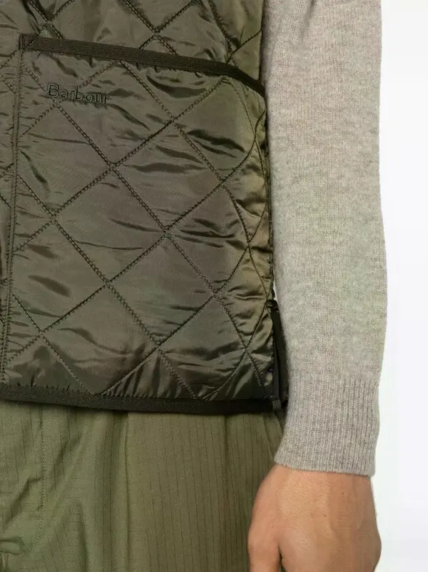 Barbour Reversible Diamond-quilted Waistcoat