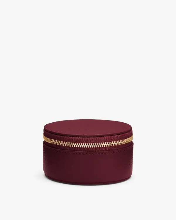 Cuyana Mini Organizer Case - Cherry