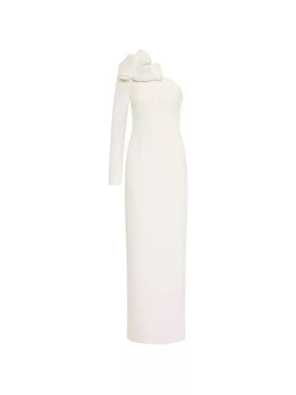 Rebecca Vallance Silas One-shoulder Maxi Dress - White
