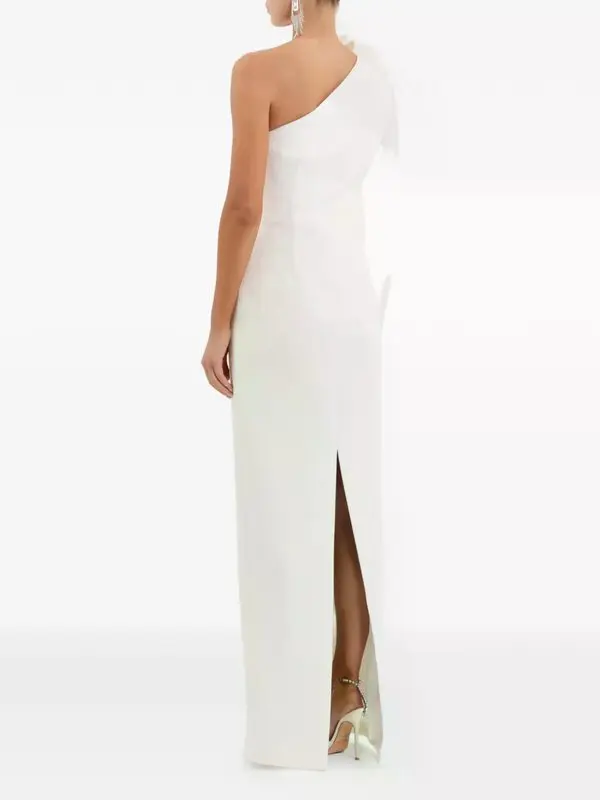 Rebecca Vallance Silas One-shoulder Maxi Dress - White
