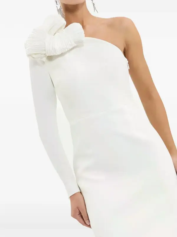 Rebecca Vallance Silas One-shoulder Maxi Dress - White