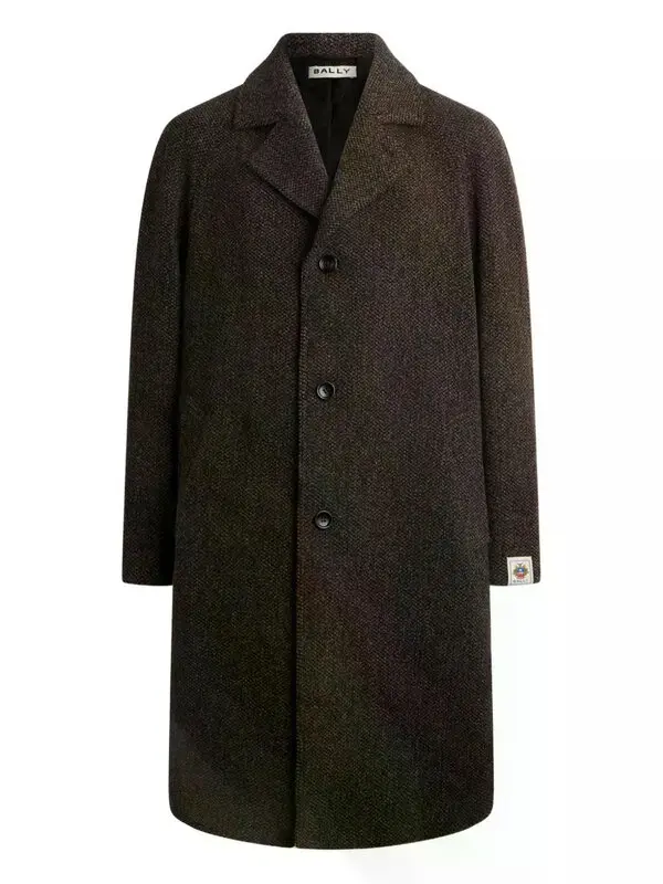 Bally Notched-lapel Coat - Grey