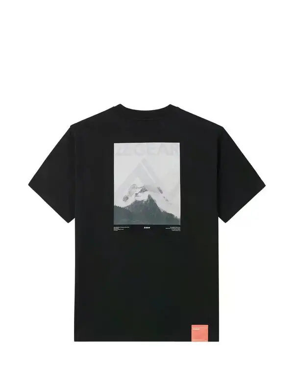 Izzue Mountain-print T-shirt